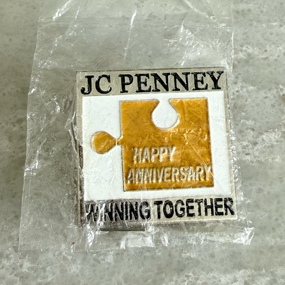 jcpenney | Accessories | Vintage Jcpenney Work Anniversary Pin Puzzle ...